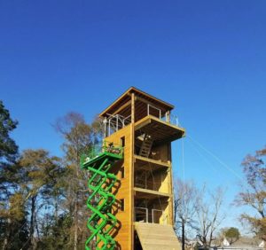 New Rappel/Climbing Tower Added to LTC - Marion Military Institute