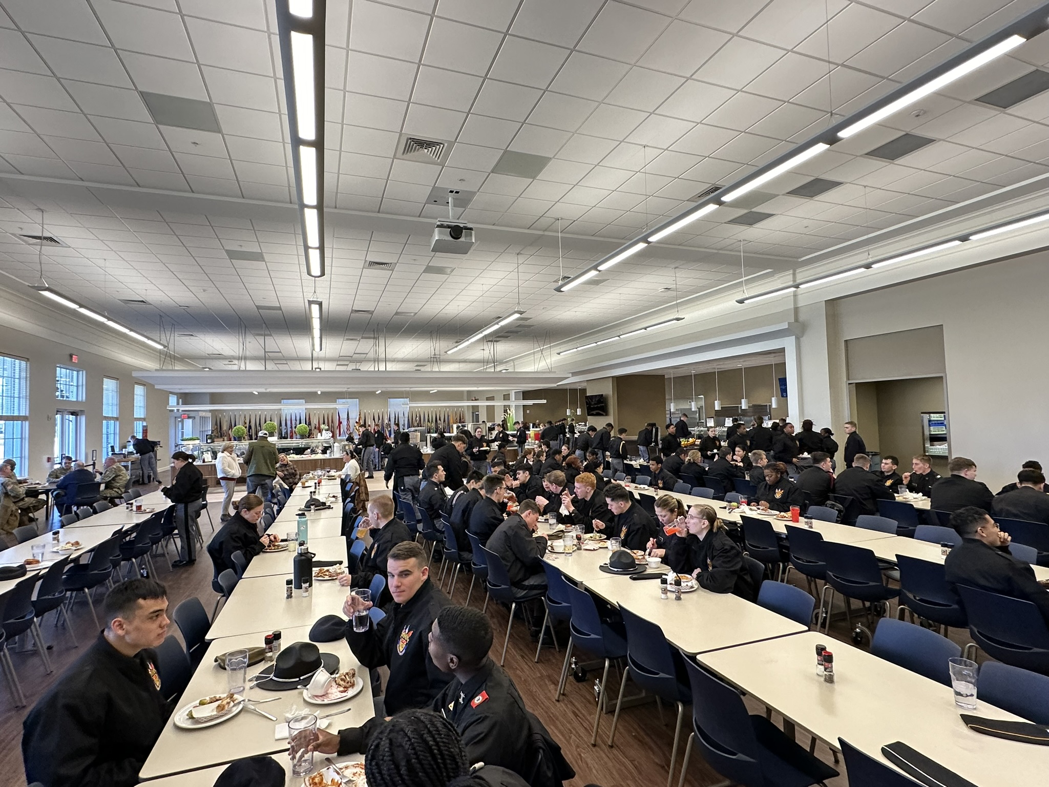 Dining in Style - Marion Military Institute