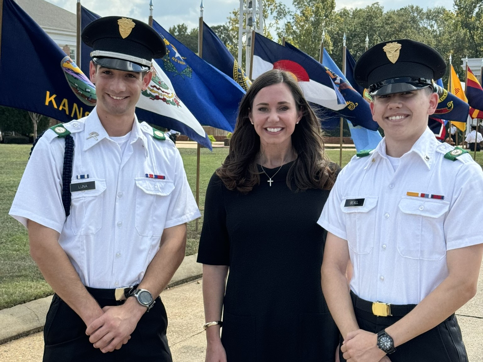 U.S. Senator Katie Britt Speaks at MMI - Marion Military Institute